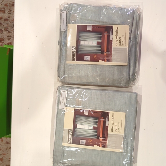 Home | Accents | New Home Blue 2 Pkgs Of One Window Panel | Poshmark